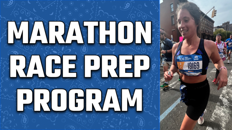 Marathon Race Prep Program